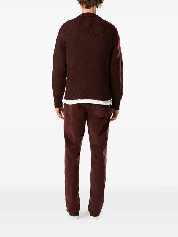 DOPPIAA Appio Round Neck Sweater - Red