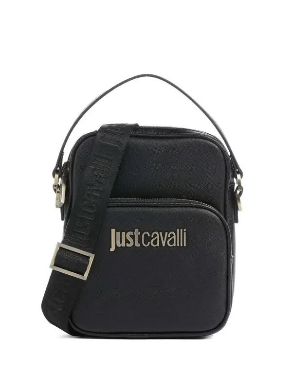 Just Cavalli Shoulder Bag Vintage Style - Black