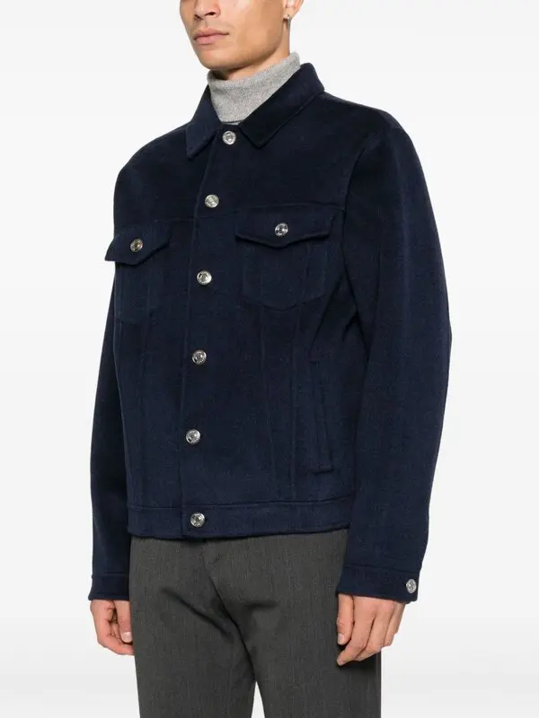 Soft Goat Denim Jacket