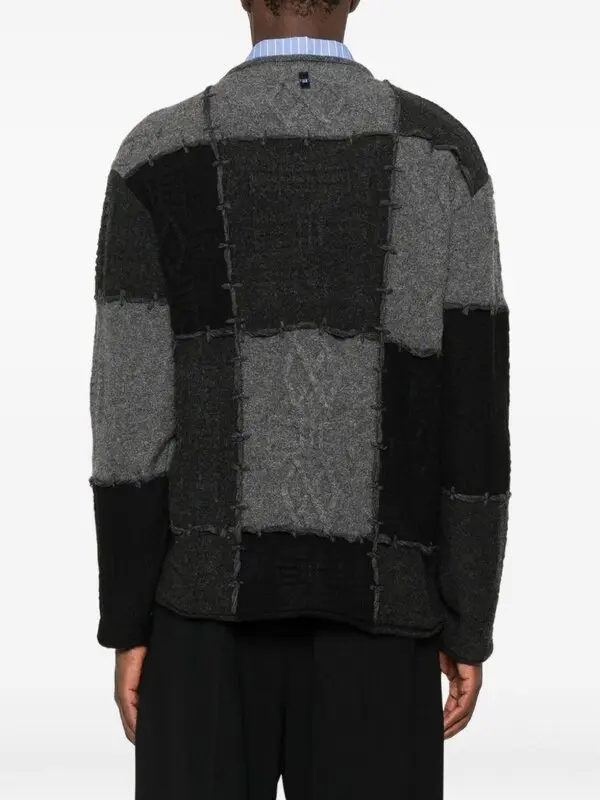 ADER ERROR Jacquard Crewneck Sweater