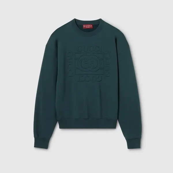 Gucci Brushed Cotton Jersey Sweatshirt