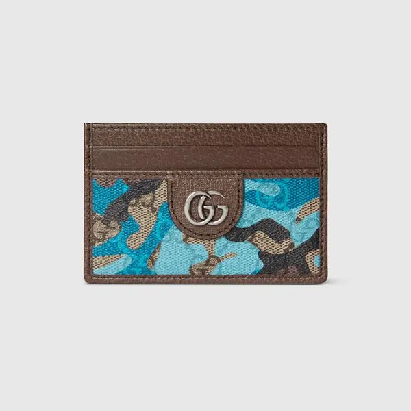 Gucci Gg Card Case - Beige