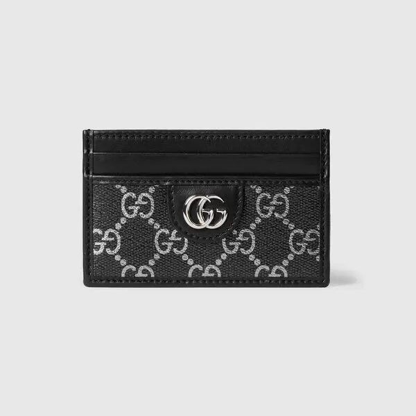 Gucci Gg Card Case - Black