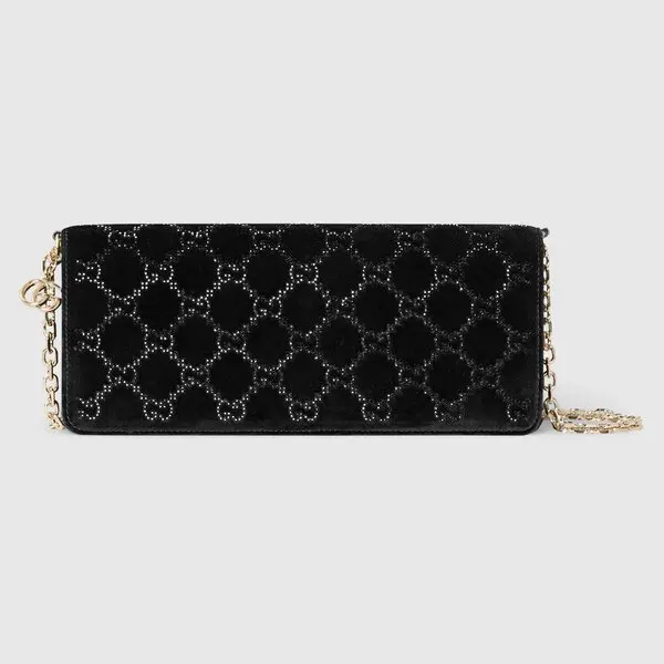 Gucci Gg Crystals Clutch
