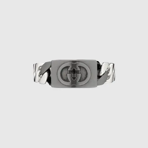 Gucci Interlocking Band Ring - One-color