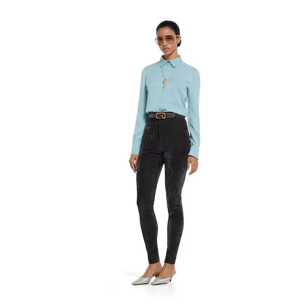 Gucci Interlocking G Silk Jacquard Shirt