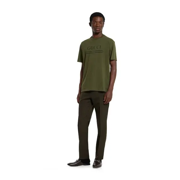 Gucci Cotton Jersey T-shirt With Print