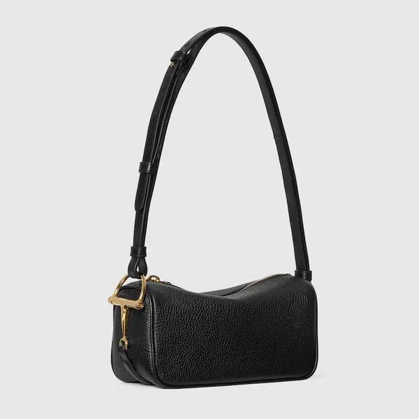Gucci Half Horsebit Mini Shoulder Bag - Black