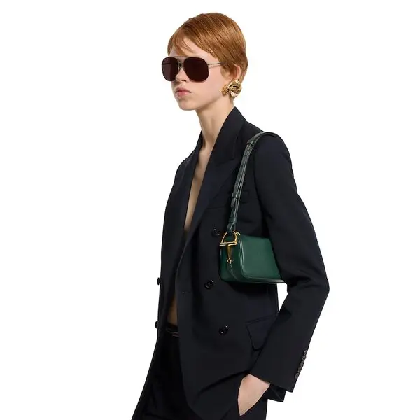 Gucci Half Horsebit Mini Bag - Green