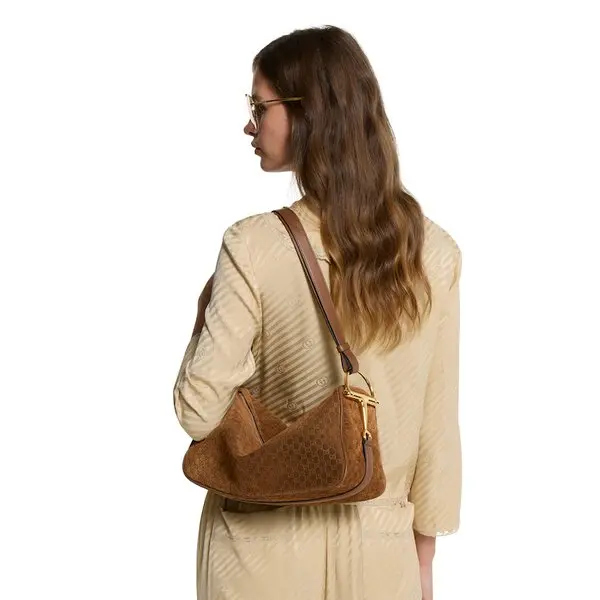 Gucci Half Horsebit Medium Shoulder Bag
