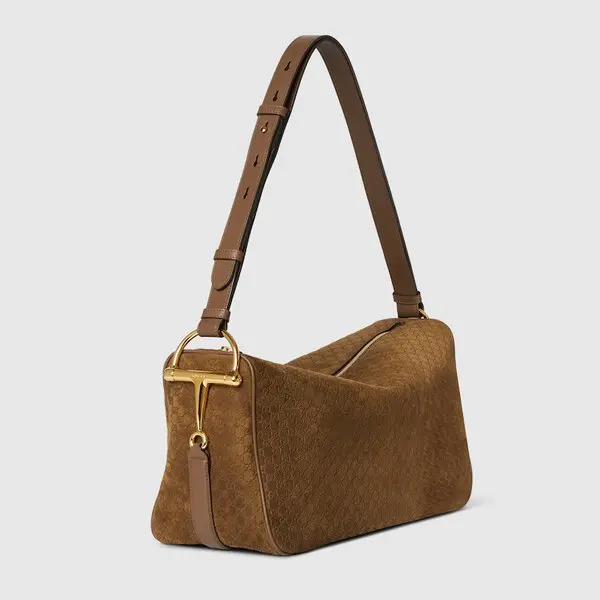 Gucci Half Horsebit Large Shoulder Bag