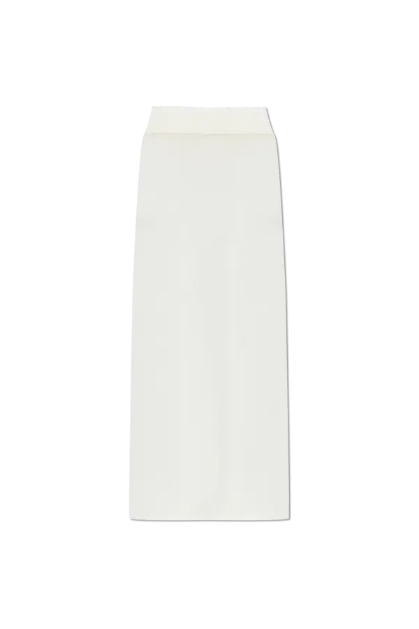 TOTEME Straight-cut Midi Skirt - Cream