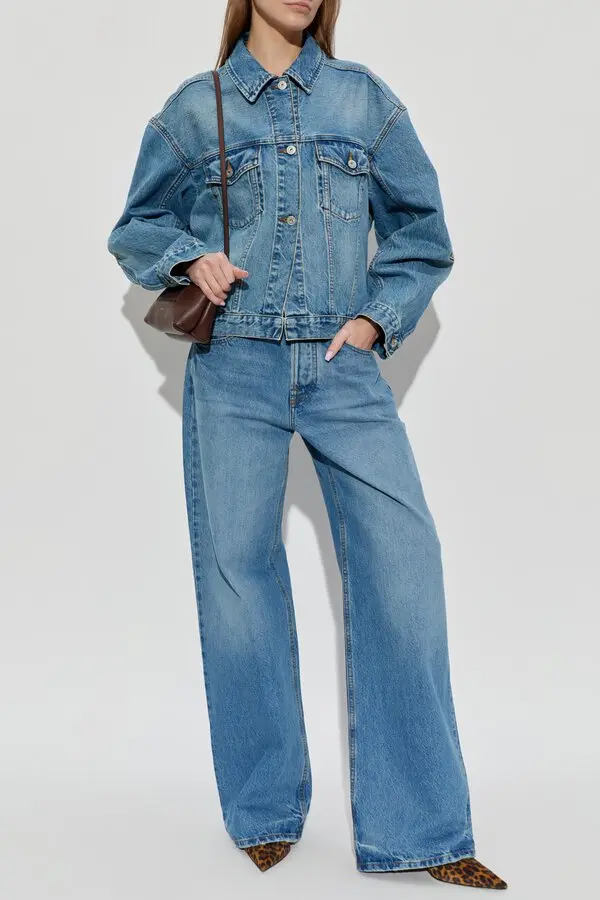 Jacquemus Cropped Denim Jacket