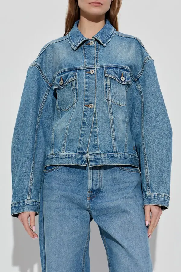 Jacquemus Cropped Denim Jacket