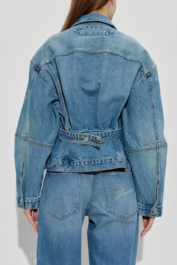 Jacquemus Cropped Denim Jacket