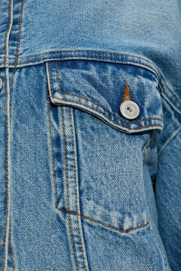 Jacquemus Cropped Denim Jacket