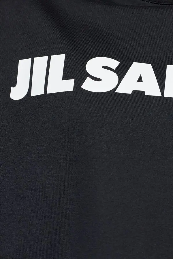 JIL SANDER Logo T-shirt - Black