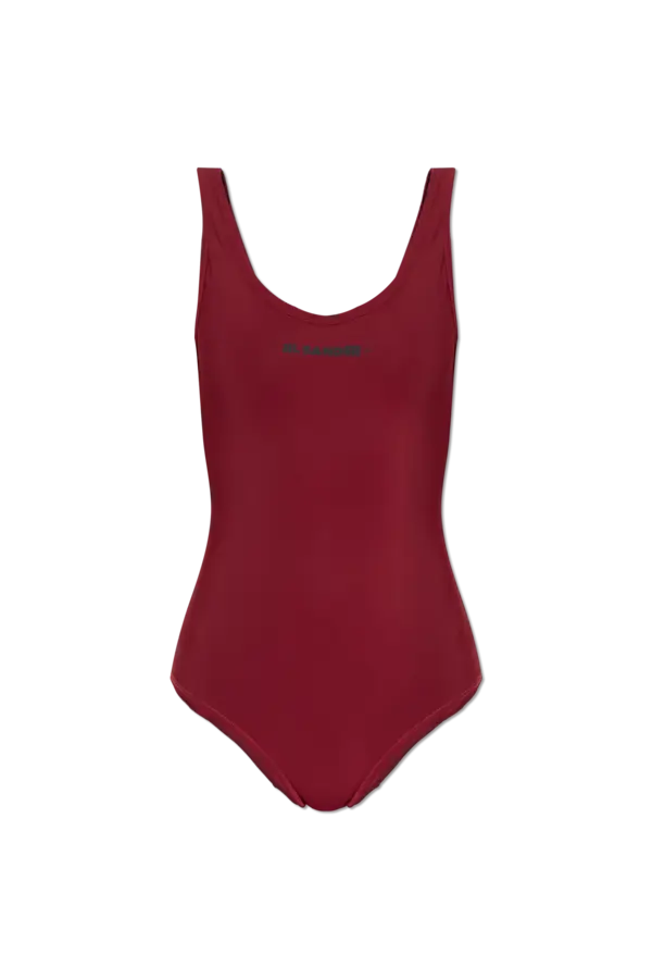 JIL SANDER One-piece Swimsuit - Burgundy