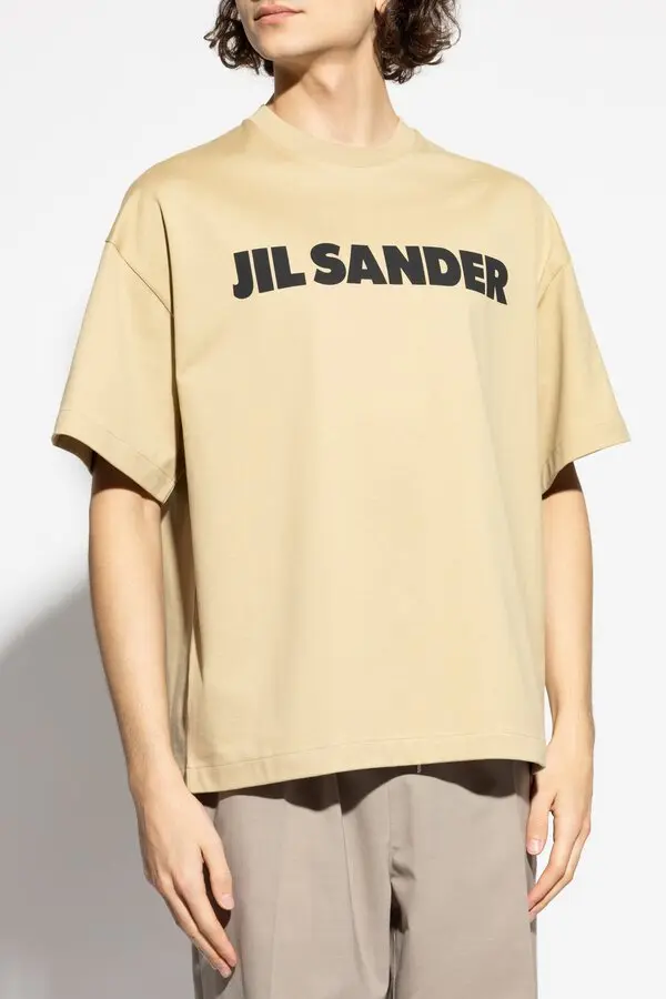 JIL SANDER Logo T-shirt - Beige