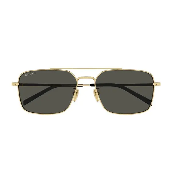 Gucci Gg1957sa Institutional Logo Sunglasses - Gold