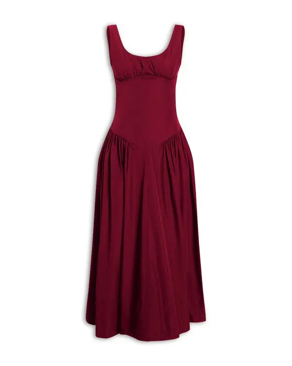 Proenza Schouler White Label Kendall Dress - Claret