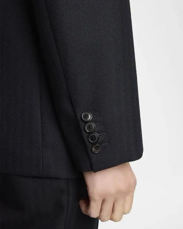 Dries Van Noten Apos;s Buforden Double-breasted Wool Jacket