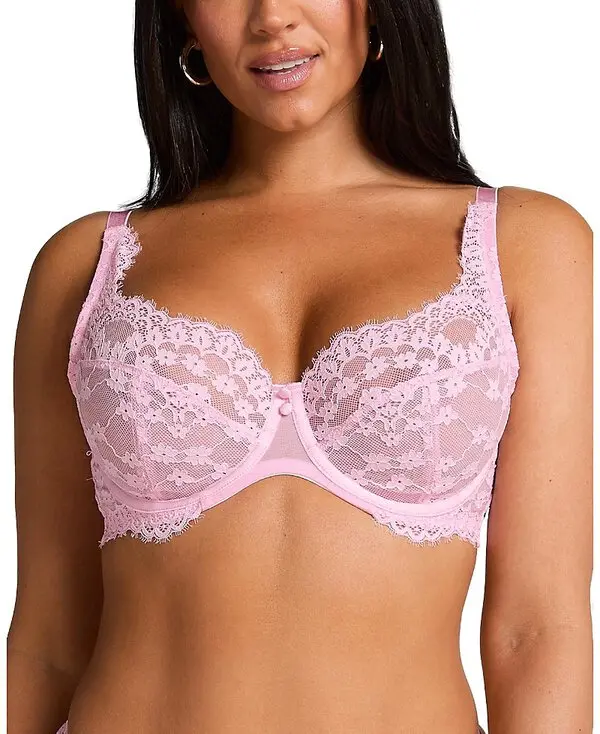 Hunkemoller Daisy Non-padded Underwired Bra - Pink Lady