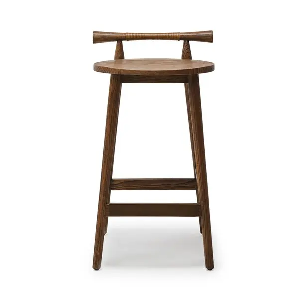 INTERLUDE HOME Madeira Counter Stool - Toffee