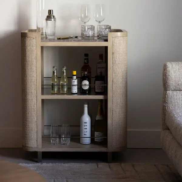 INTERLUDE HOME Harperly Bar Cart
