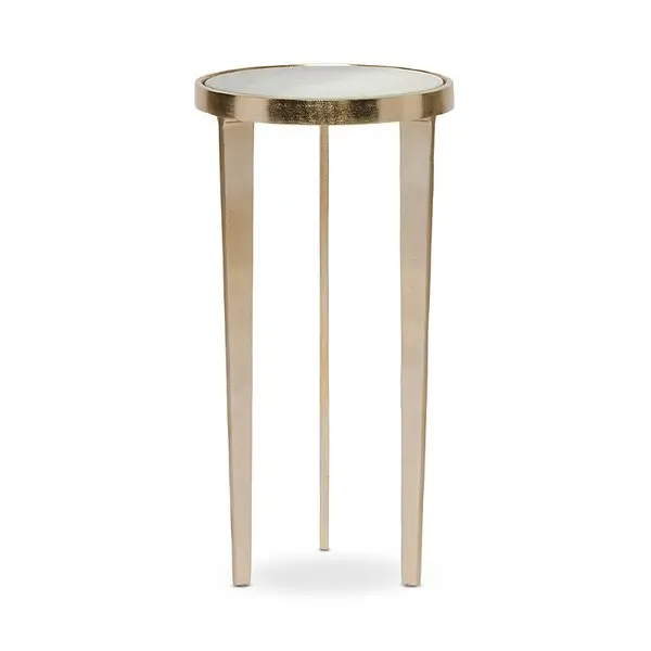 INTERLUDE HOME Jan Round Drink Table - Boraglass