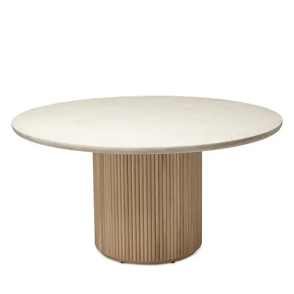 INTERLUDE HOME Laurel Round Dining Table