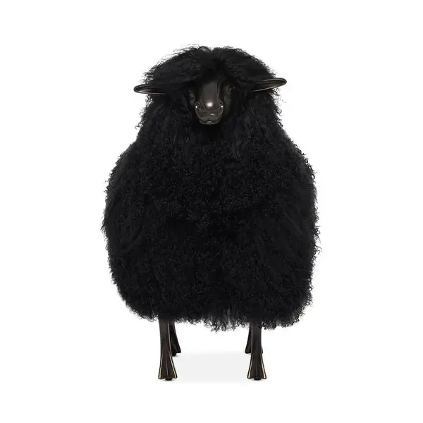 INTERLUDE HOME Theo Baby Sheep Sculpture