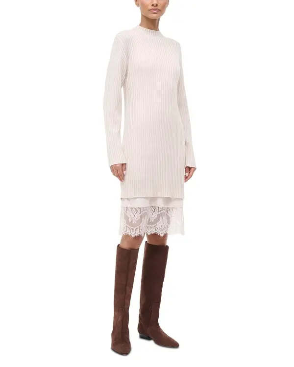 Staud Willow Sweater Dress - Ecru