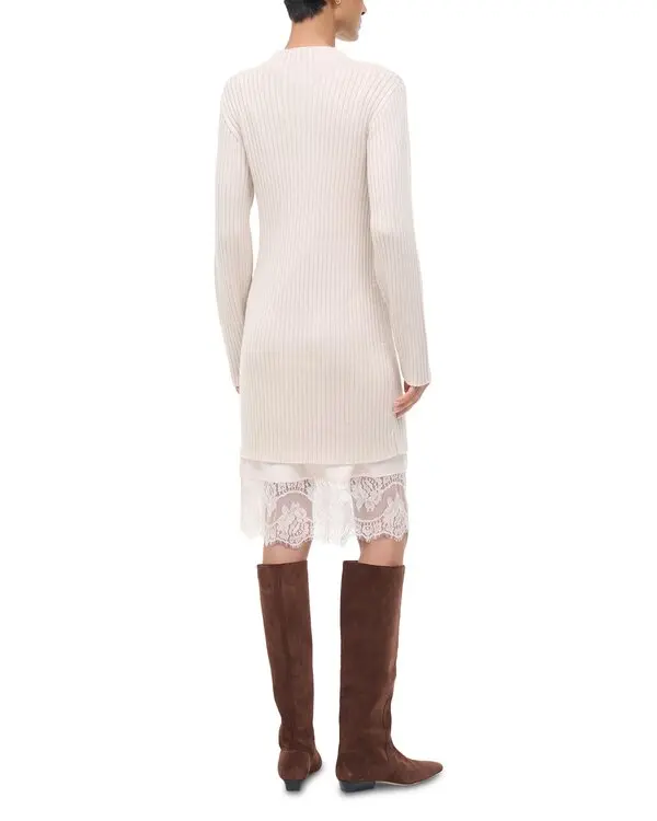 Staud Willow Sweater Dress - Ecru