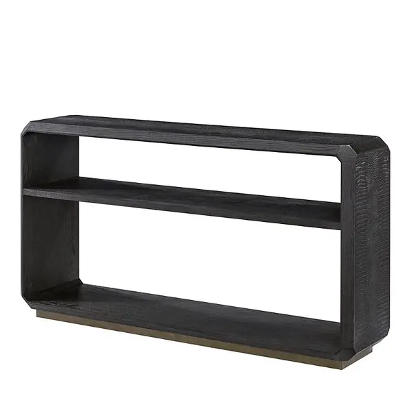 THEODORE ALEXANDER St. James Console Table - Vcf -lusso Onyx