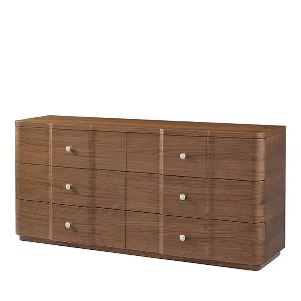 THEODORE ALEXANDER Coronet Walnut Dresser - Finish Vcf-auburn
