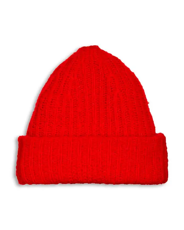 Guest In Residence Cloud Ribbed Beanie - Chili