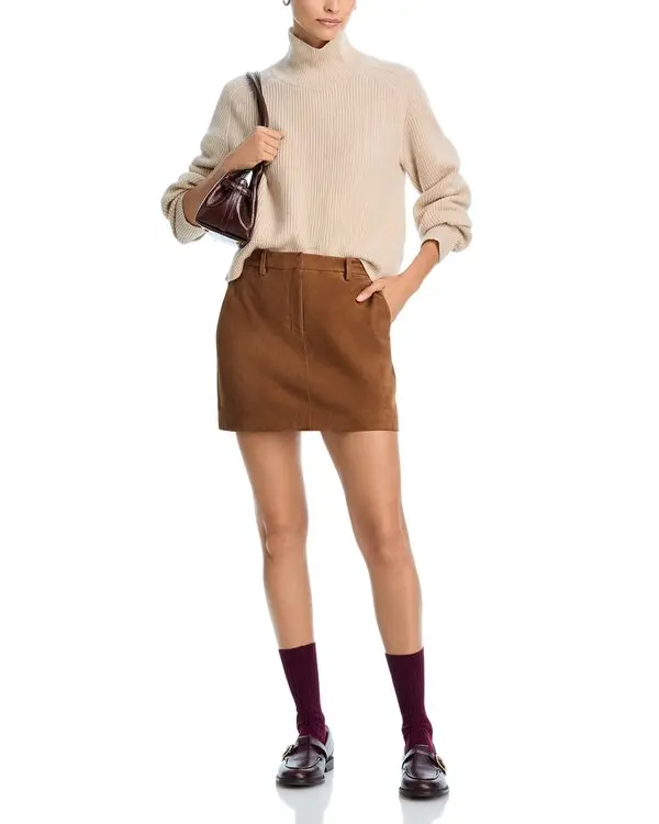 Guest In Residence Cashmere Mock Neck Sweater