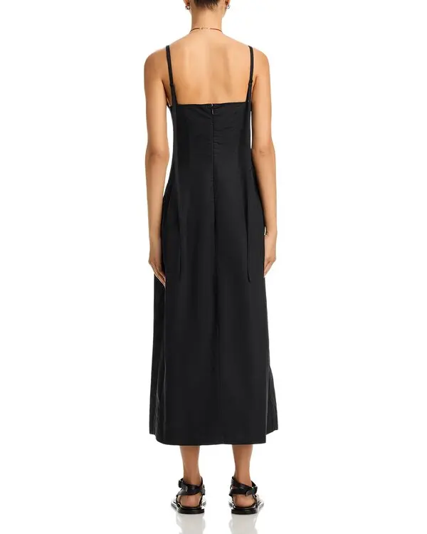 Co Bustier Cut Dress - Black