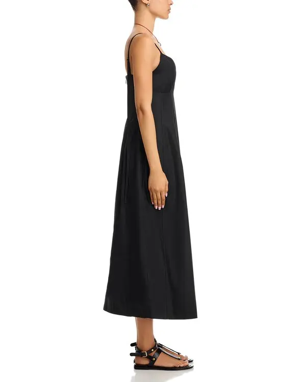 Co Bustier Cut Dress - Black