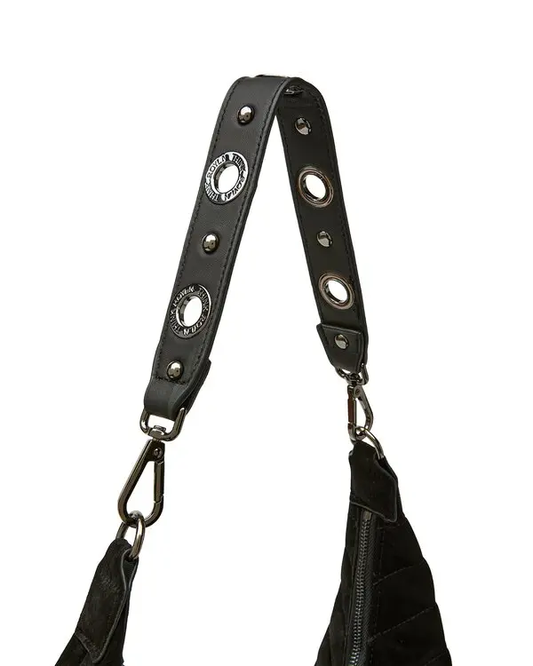 THINK ROYLN Moonbeam Medium Quilted Shoulder Bag - Black Multi