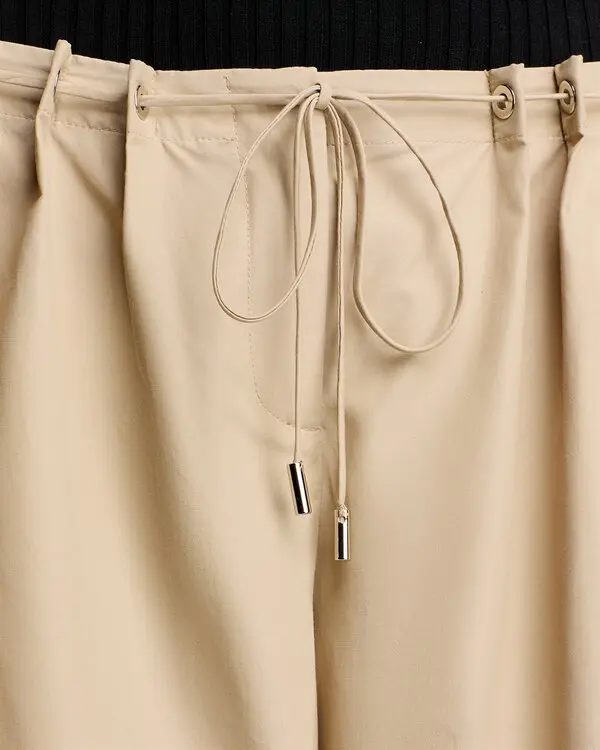 Brandon Maxwell Sutton Long Shorts - Dune
