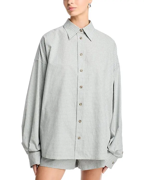 Brandon Maxwell Harvey Boyfriend Shirt