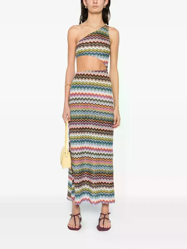 Missoni One-shoulder Midi Dress