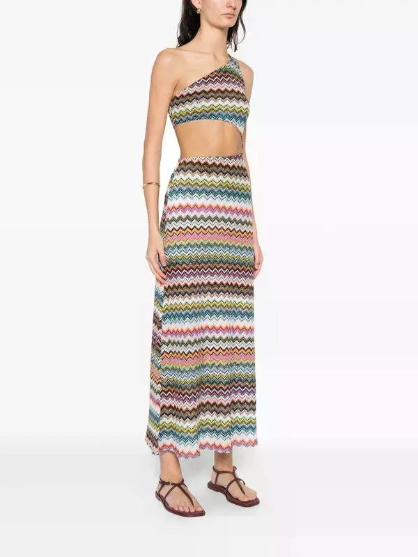 Missoni One-shoulder Midi Dress