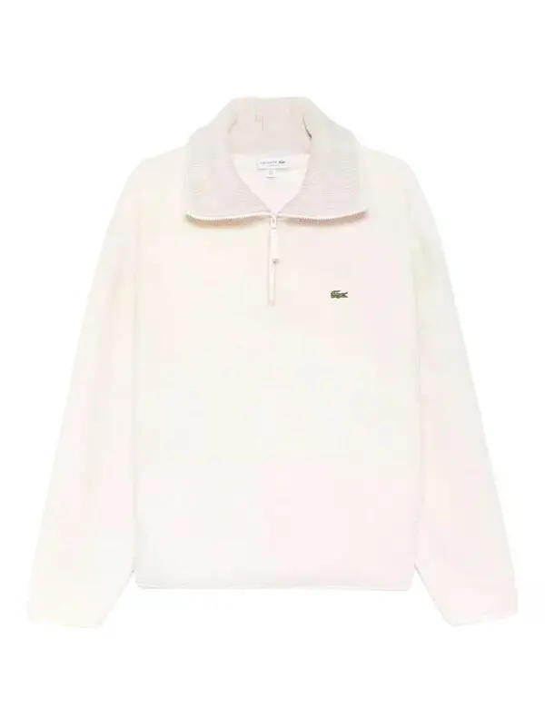 Lacoste Zip Collar Sweater