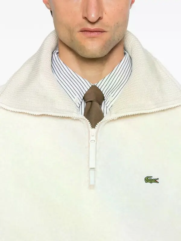 Lacoste Zip Collar Sweater