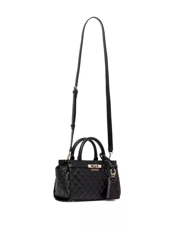 Guess Quilted Logo-pattern Tote