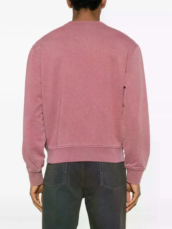 A.p.c. Logo-print Crew-neck Sweater