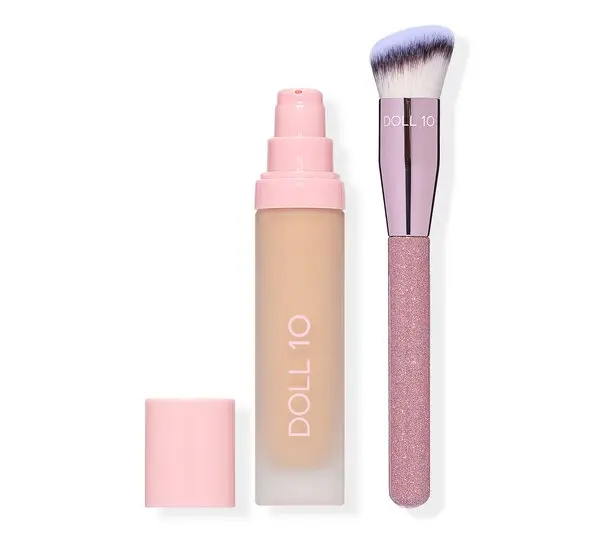 DOLL 10 Tce Foundation With Special Edition Brush - One-color